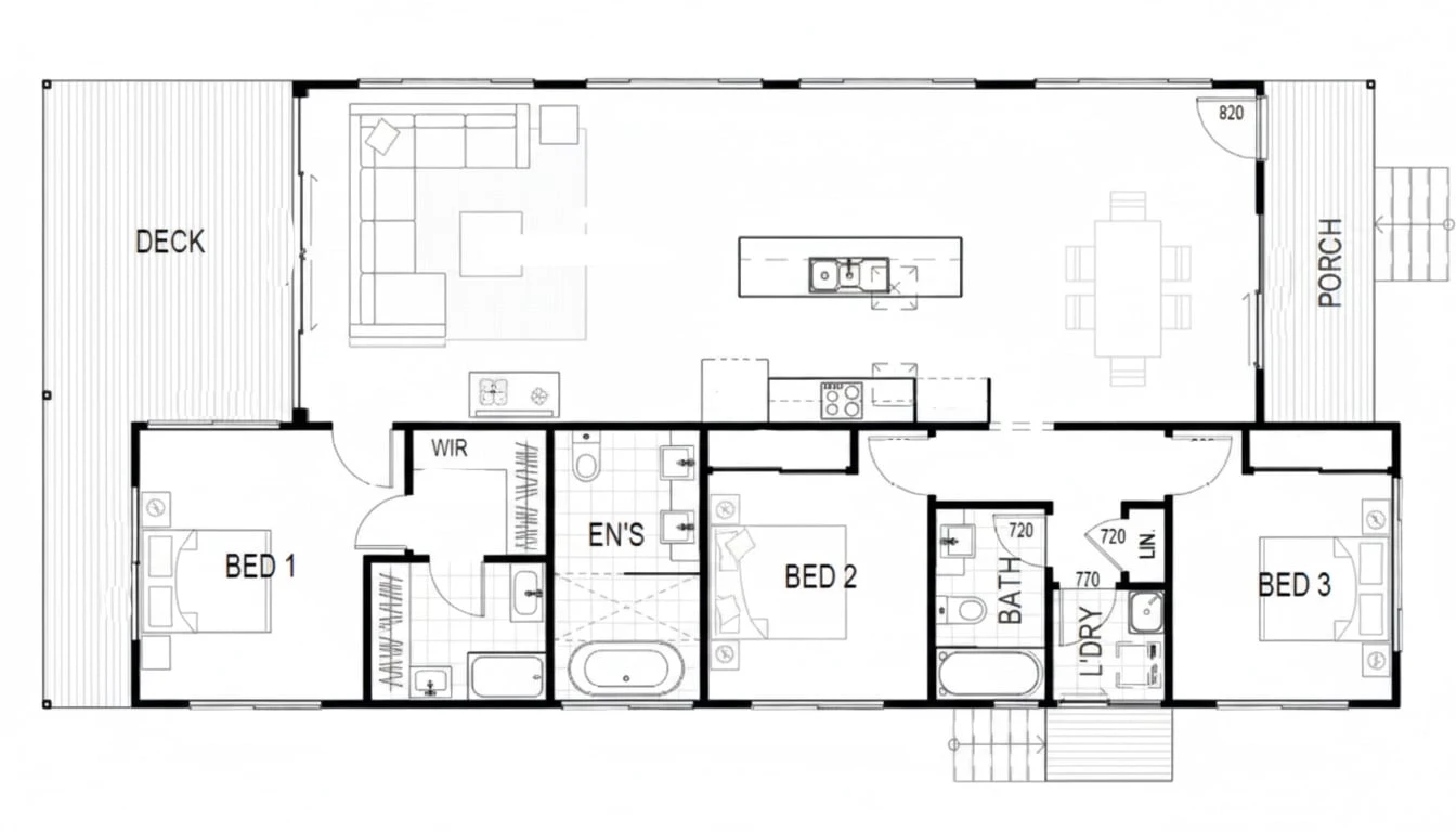 ORARA Kit Home - 3 Bed 2 Bath | Imagine Kit Homes